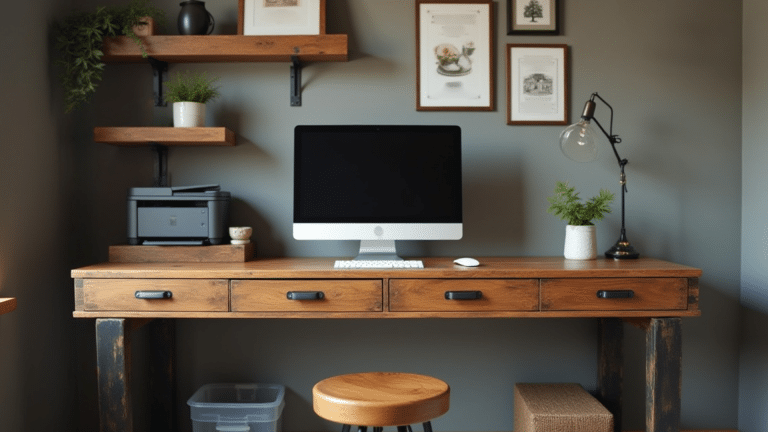 How to Build a DIY Standing Desk in Simple Steps - And christina
